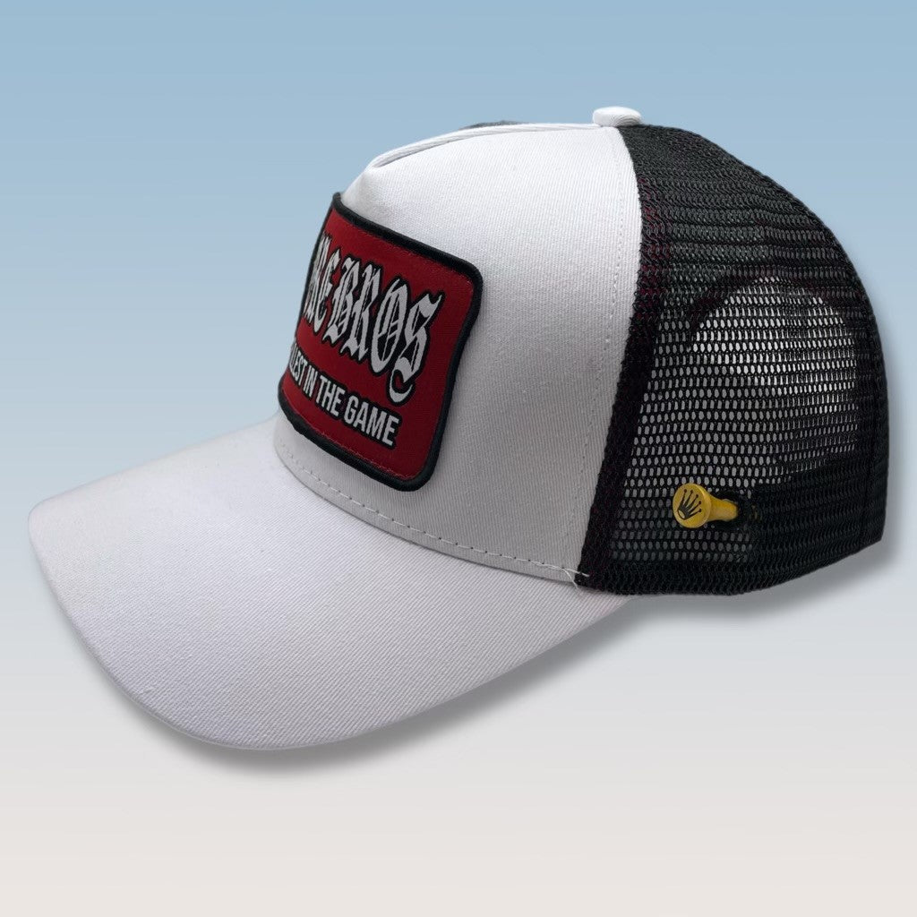 FORE BROS ILLEST TRUCKER HAT (WHITE) – Fore Bros